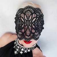 Lace Mask - Etsy