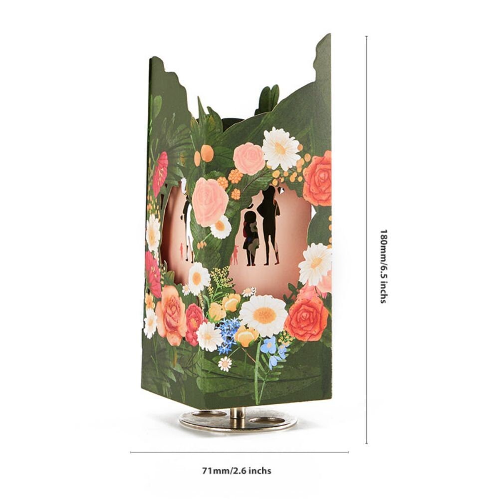 Mother Silhouette 3D Paper Music Box Gift for Mother's Day - Etsy