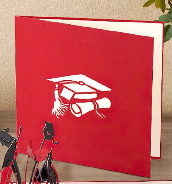 Congrats Graduation 3D Pop up Card for Graduates Greeting Card - Etsy