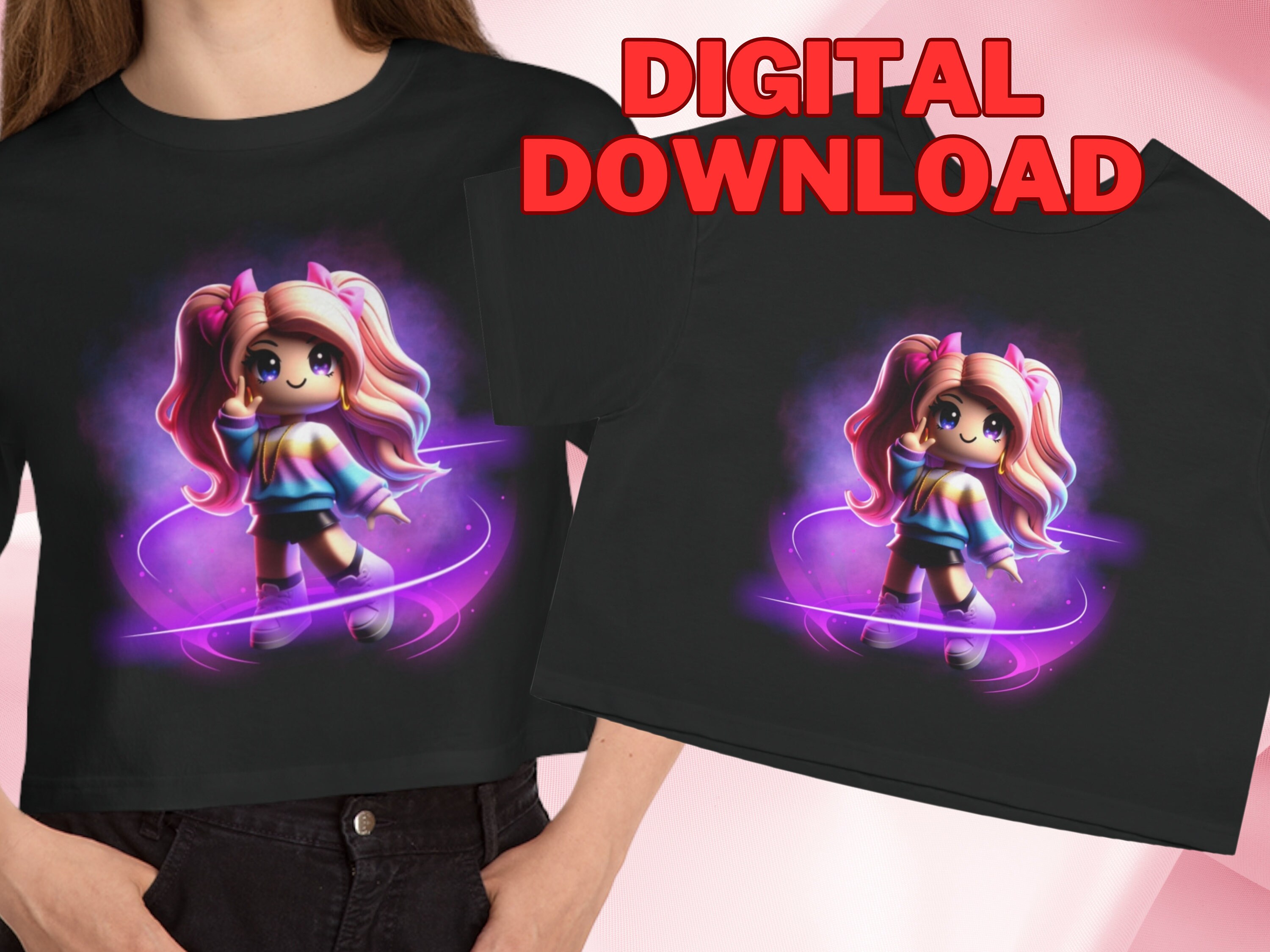Roblox Girl Png Svg Roblox Clipart Roblox Shirt Design Roblox Png