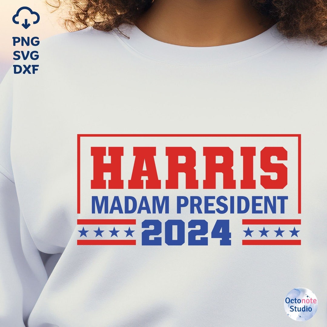 Kamala Harris SVG, Kamala Harris President SVG, Kamala for President ...