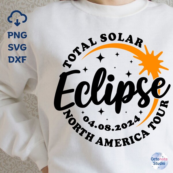 Solar Eclipse Svg - Etsy