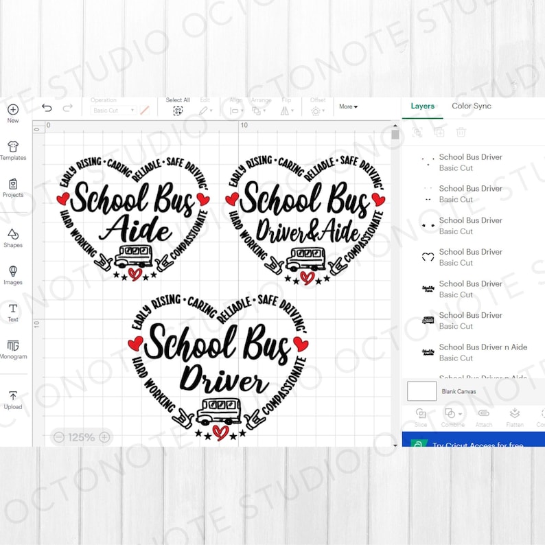School Bus Driver SVG: Heart Design Cut Files (digital Download) - Etsy