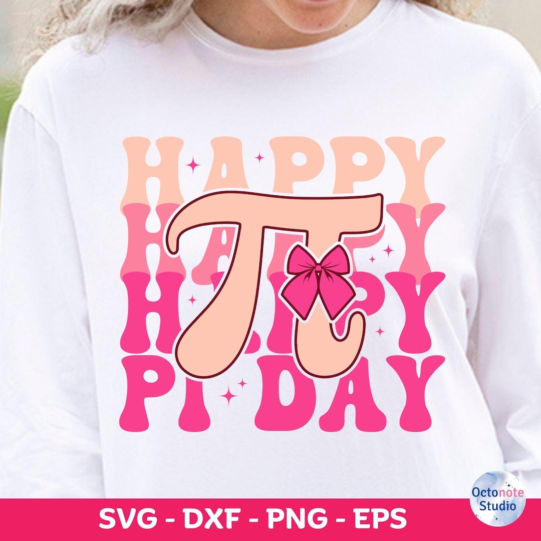 Pink Pi Day Coquette PNG, 3.14 Day Png, Teacher Math Png, Pi Day Bow ...