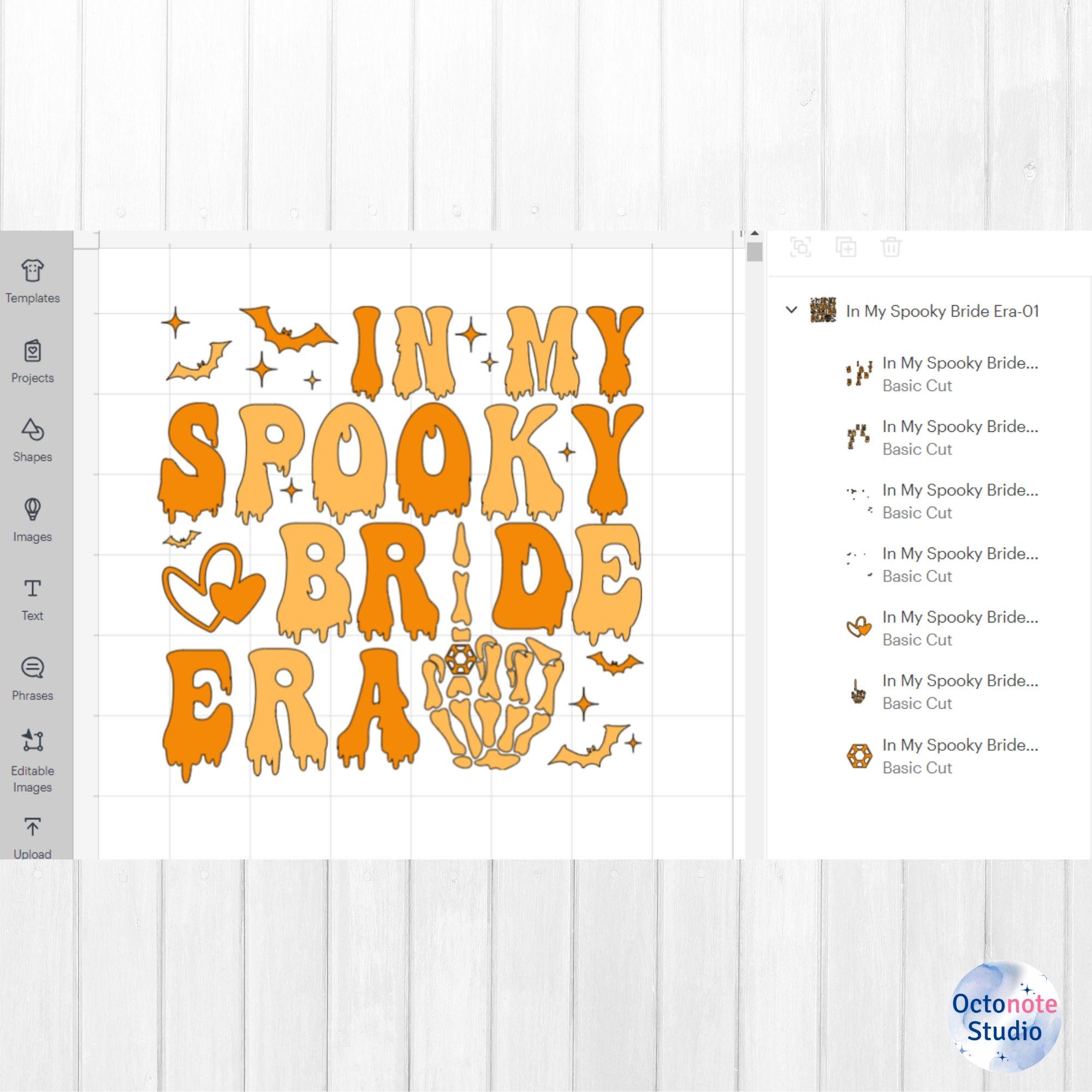 In My Spooky Bride Era Svg, Png, Skeleton Hand With Ring, Halloween ...