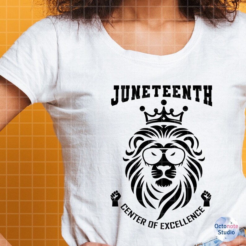 Juneteenth svg, Centro de Excelencia svg, Libertad americana negra ...