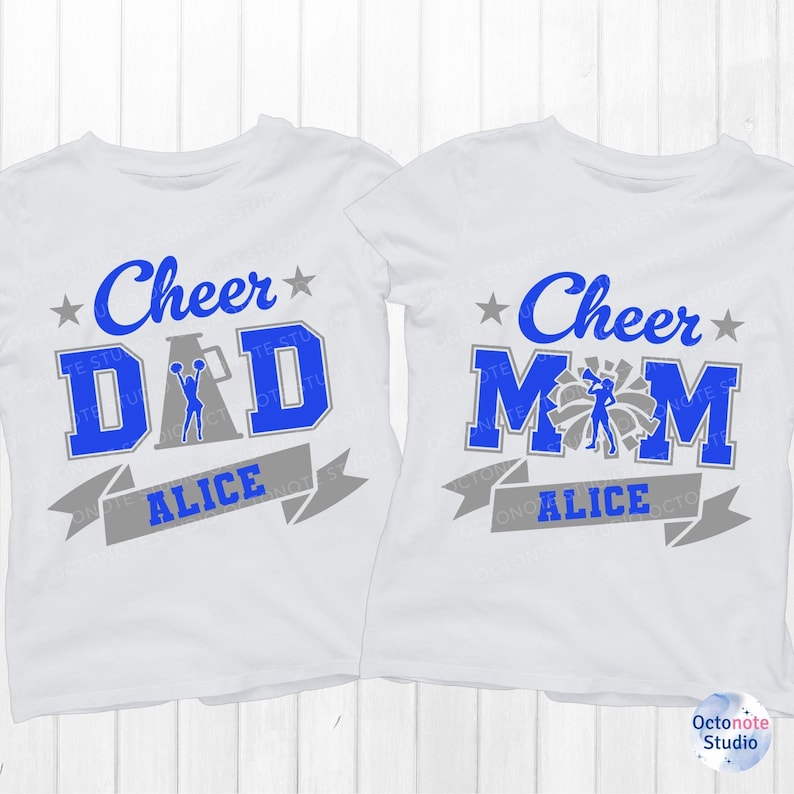 Cheer Mom/dad SVG Bundle: Cheerleading Family Design (digital Download ...