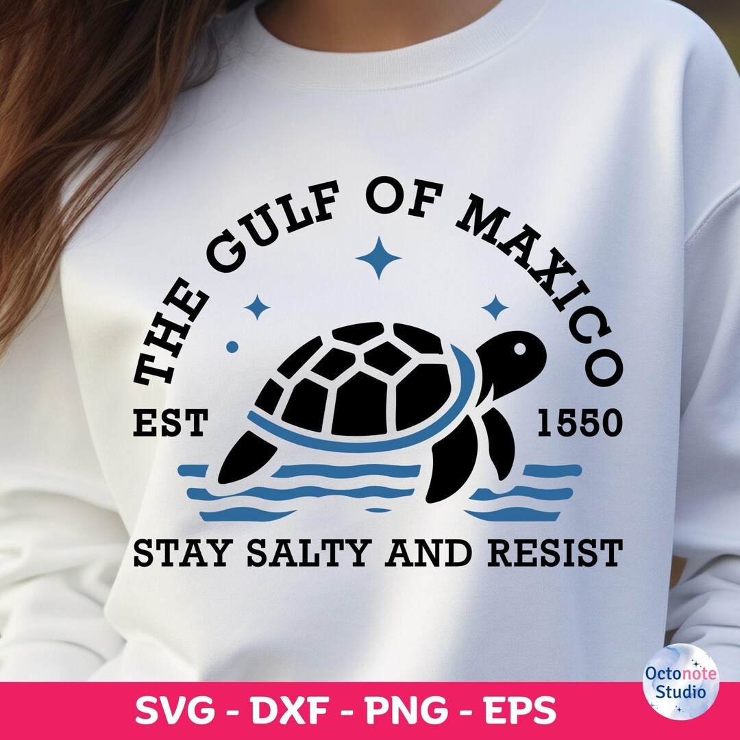 Gulf of Mexico Turtle SVG: Beach Cut File (digital Download) - Etsy