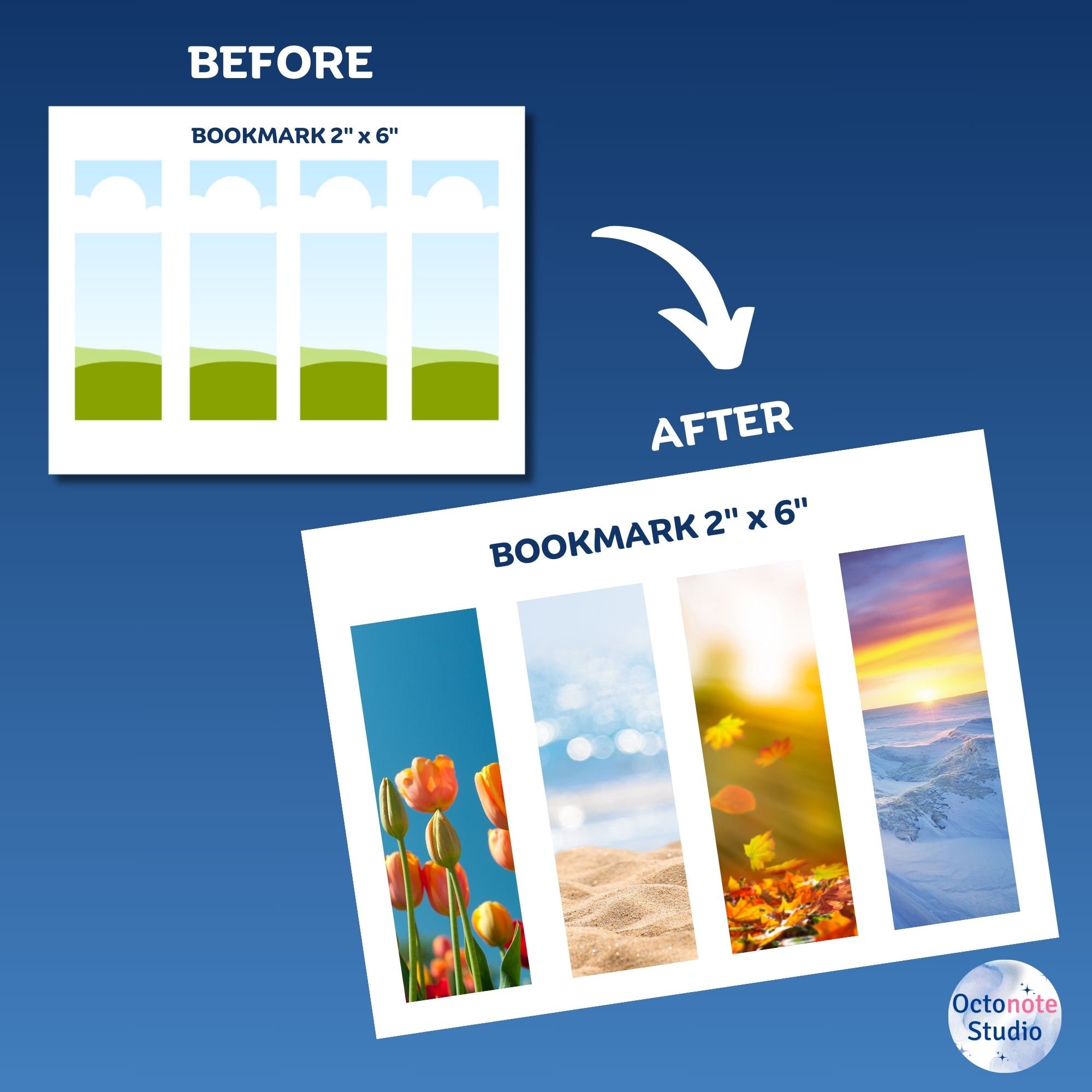 Canva Template, Canva Bookmark Template, Design Your Own Bookmarks ...