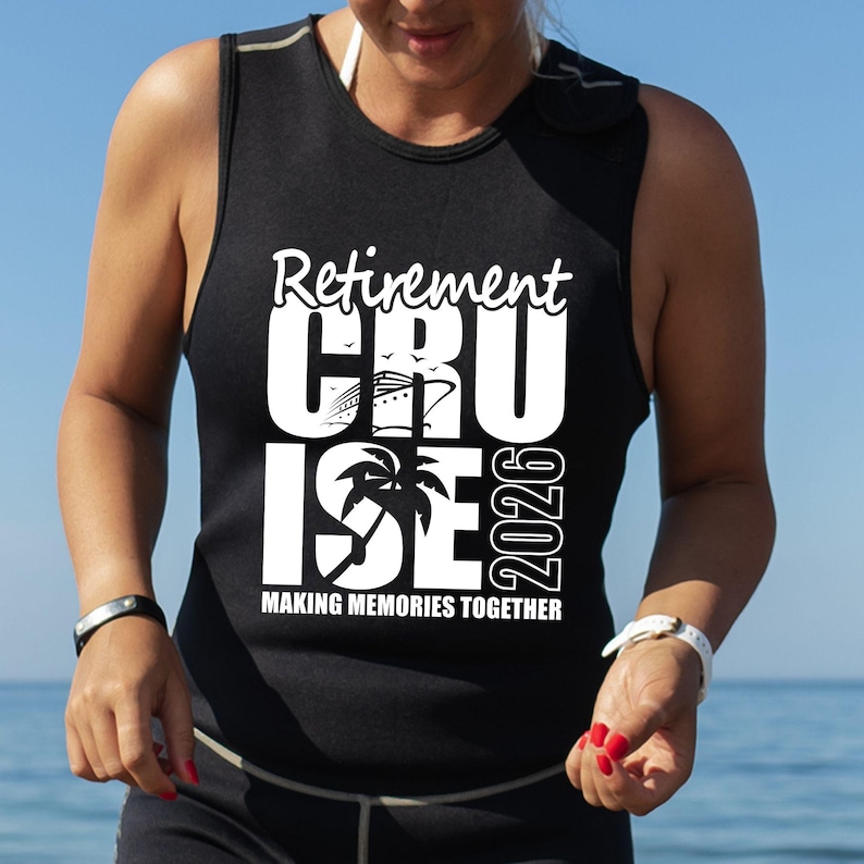 Retirement Cruise 2026 SVG: Couples Vacation Shirt Design (digital ...