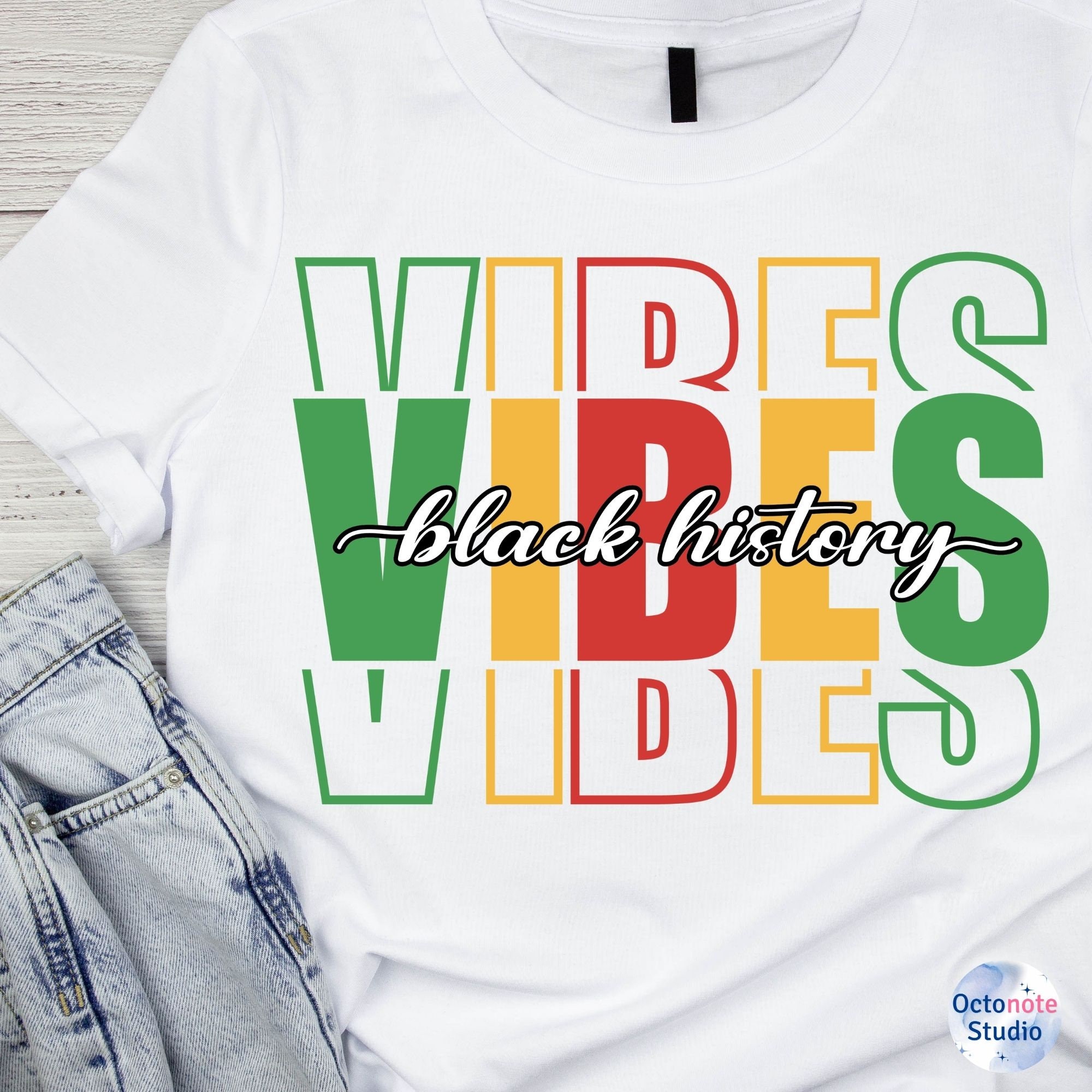 Black History Month Svg Png Dxf File, Black History Vibes Svg, African ...