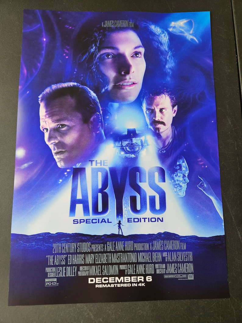 The Abyss 4K Special Edition Theater Print 2023 James Cameron Limited ...