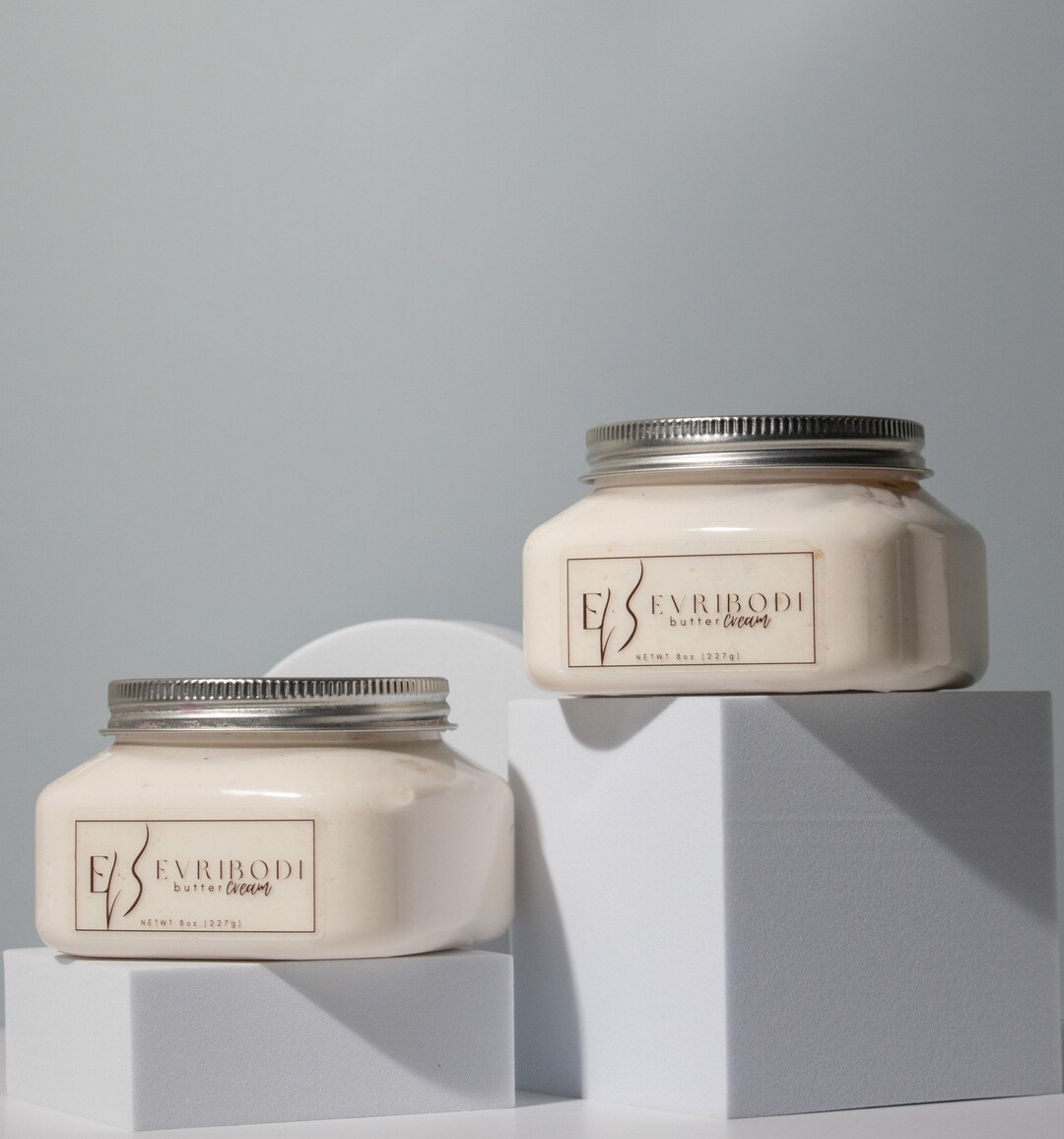 Evri Bodi Whipped Coconut & White Amber Butter Cream, Shea Butter Mango ...