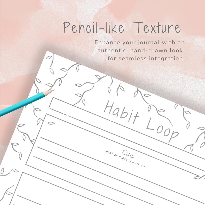 Secret Garden Atomic Habits Habit Loop Worksheet Self-improvement ...