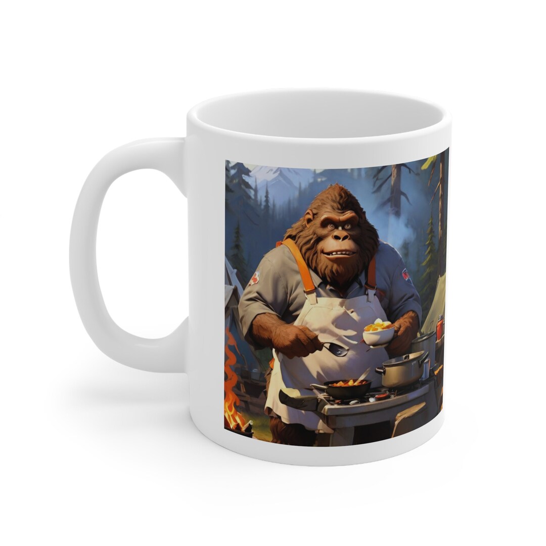 Camp Chef Bigfoot Mug 11oz, Bigfoot Camp Chef Cup Sasquatch Camp Chef ...