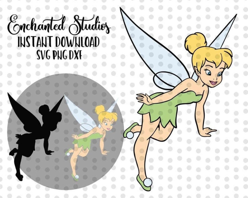 Tinker 2 SVG & PNG DXF Clipart Files, Fairies Svg, Printable Images ...