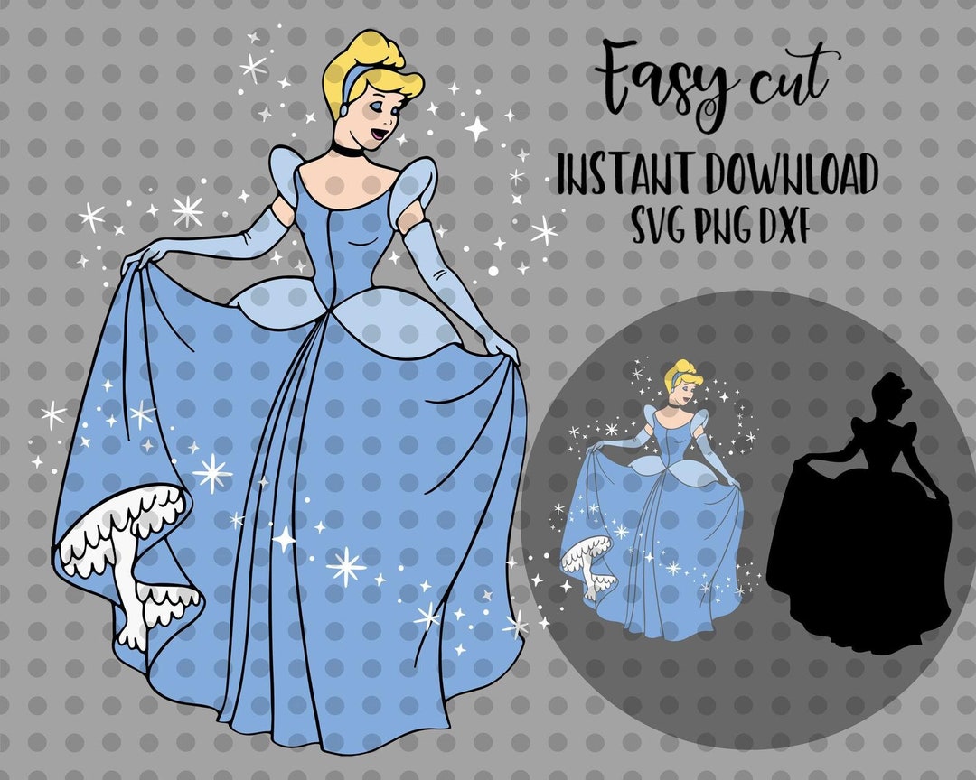 Princess Sparkle SVG & PNG Clipart Files, Princess Svg Printable Images ...