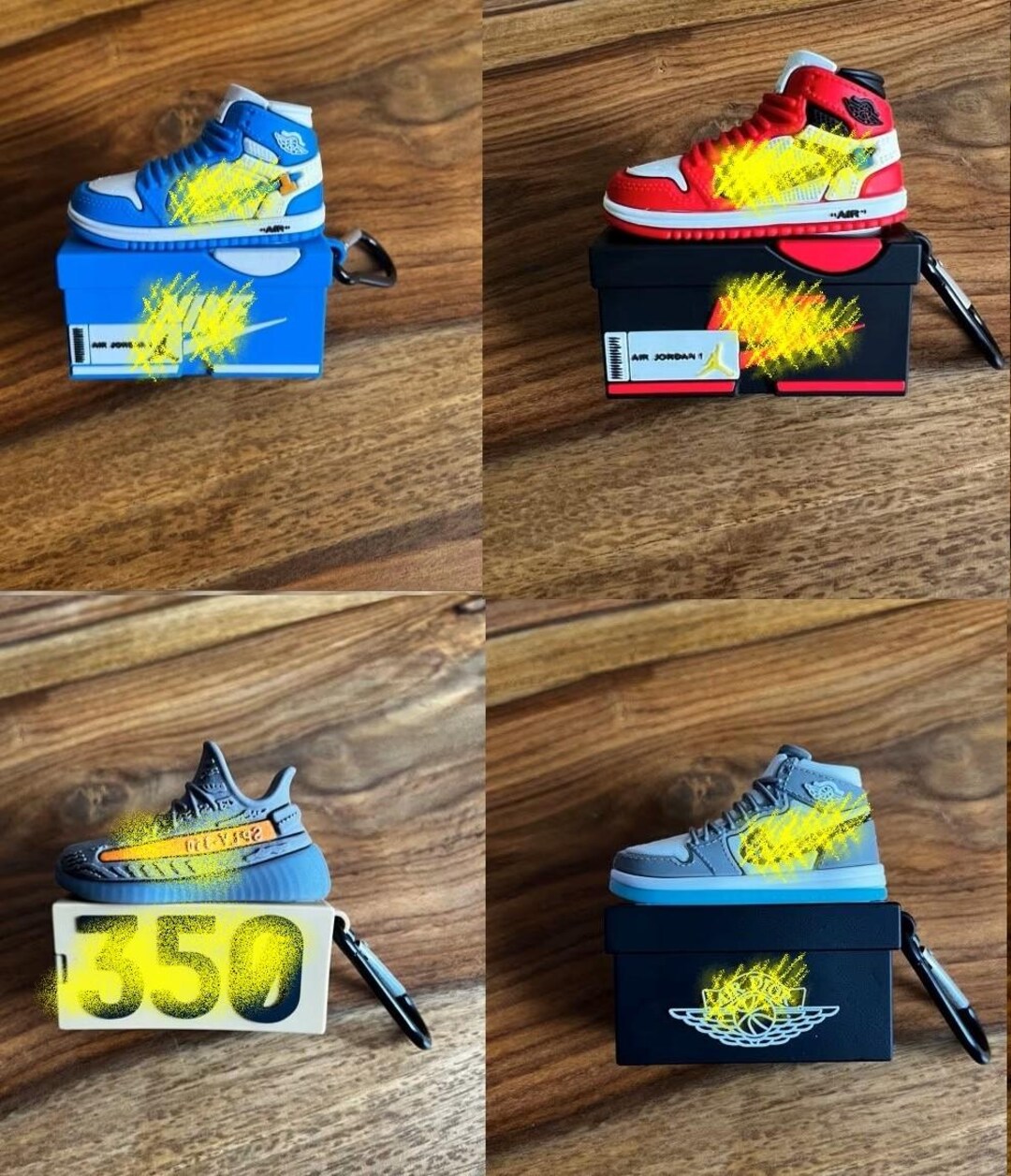 Airpods Case as a Jordan Sneaker for Airpods 1/2, Airpods Pro & Airpods ...