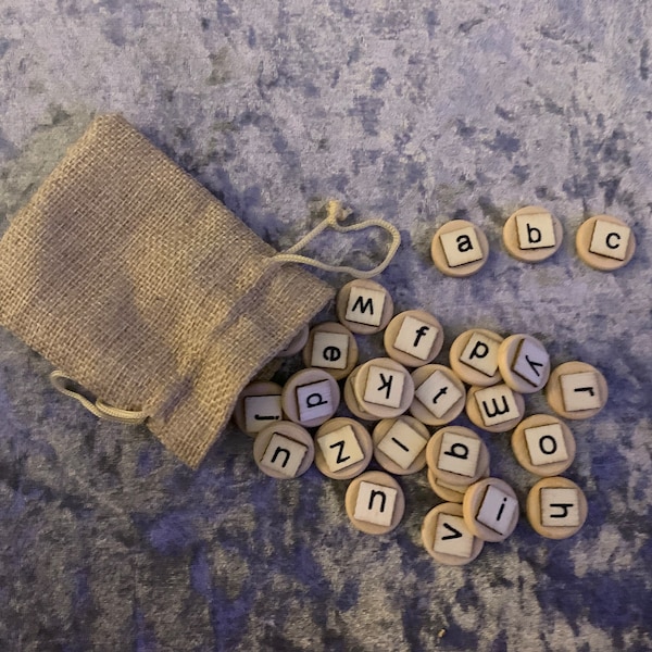Alphabet Buttons - Etsy