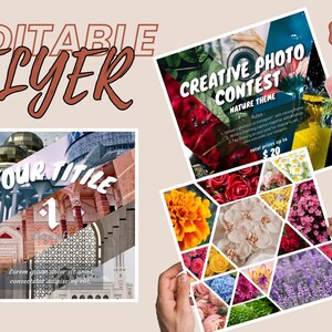 10 Photo Collage Canva Template | DIY Photo Grid Layout for Social ...