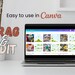 10 Photo Collage Canva Template | DIY Photo Grid Layout for Social ...