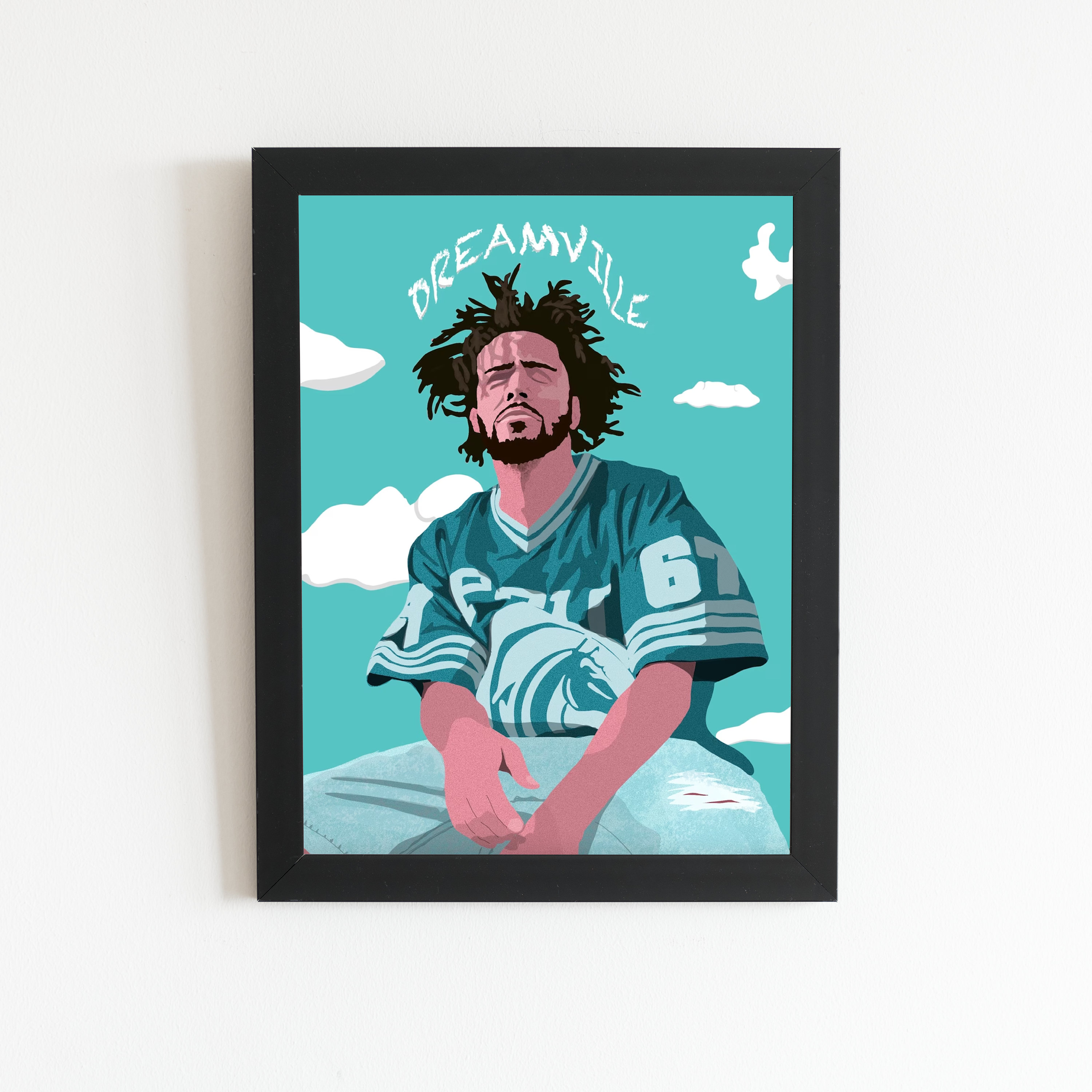 J Cole Illustration