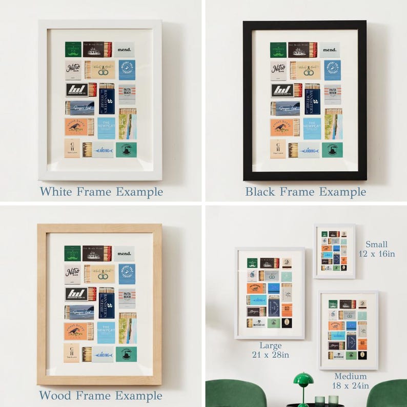 Jersey Shore Matchbox Print; New Jersey Wall Art Poster - Etsy