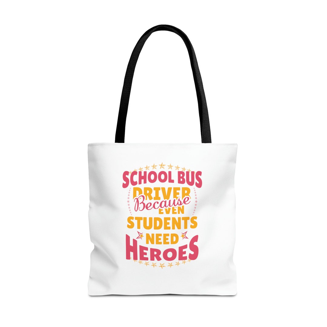 Gift for Bus Driver,tote Bag, Gift,school Bus Driver Tote,bus Driver ...