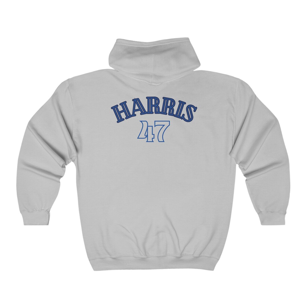 Kamala Harris Hoodie, Madam President Harris 2024 Full Zip Hooded ...