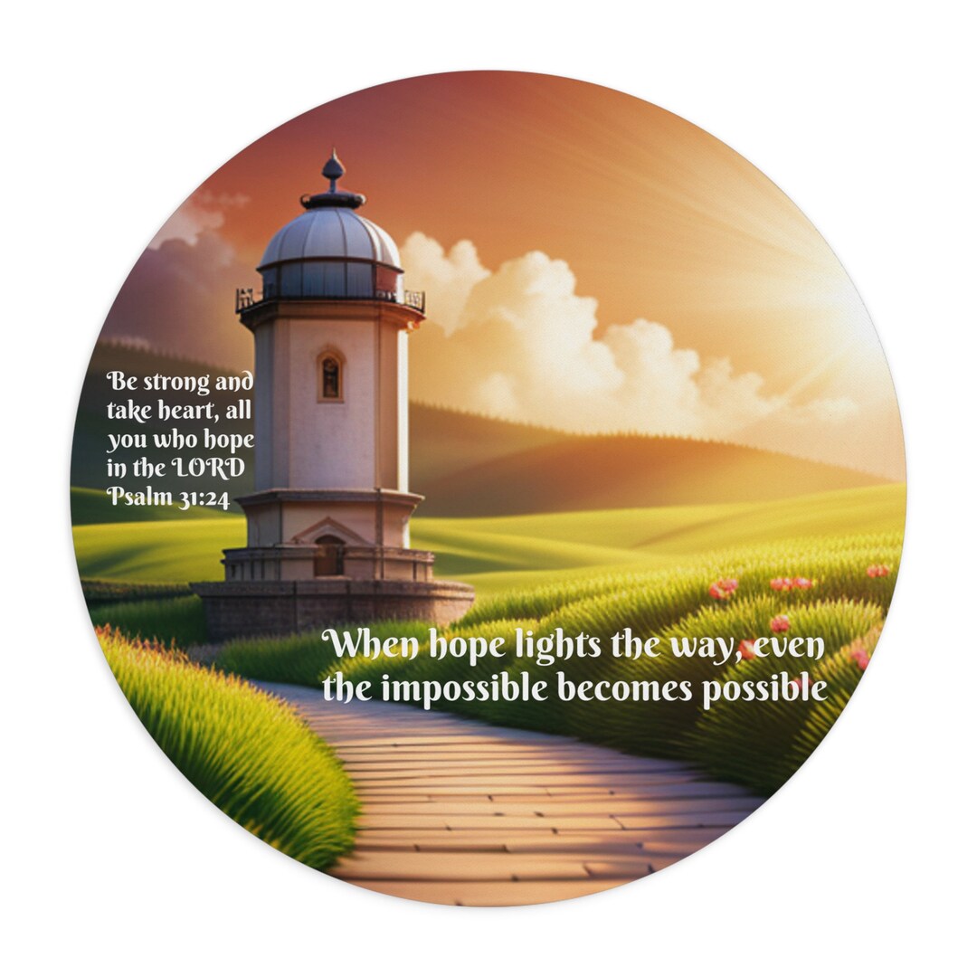 Hope Mouse Pad, Hope Theme, Scripture Mouse Pad Inspirational Mouse Pad ...