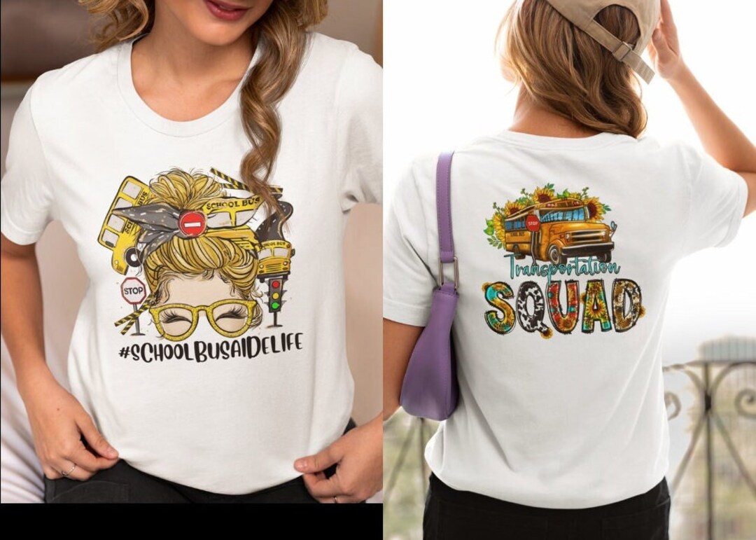 Gift for Bus Aide, Tshirt Gift, School Bus Aide Tee, School Bus Aide, T ...