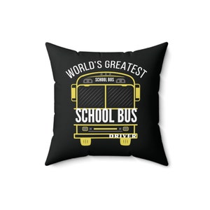 Gift for Bus Driver,pillow Gift,school Bus Driver Pillow,bus Driver ...