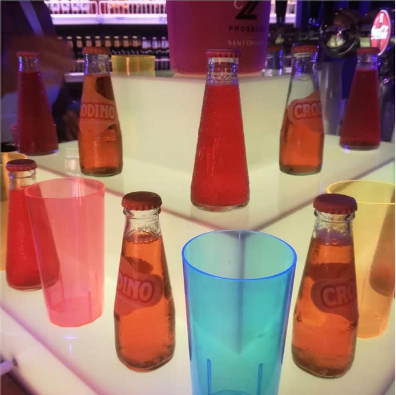 Pyramid LED Luminous Plexiglass Bottle With 3 Steps - Etsy