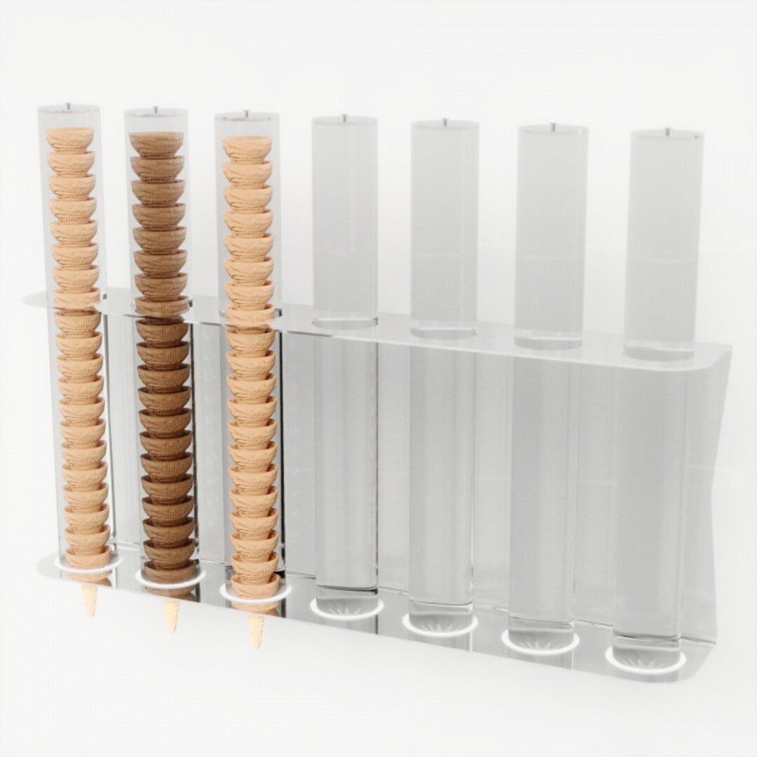 Plexiglass Cone Holder Wall Mounted 7 Rows - Etsy