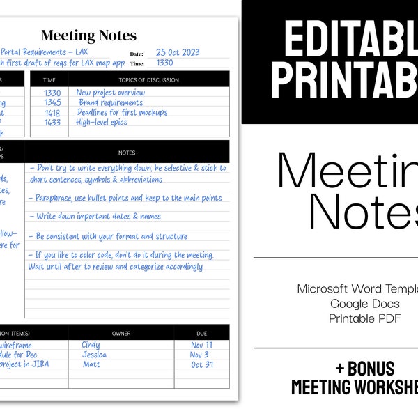 Meeting Notes - Etsy