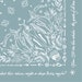Seafoam Green Whale Bandana Sage Green Bandana Organic Scarf Ocean ...