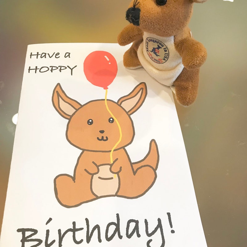 Kangaroo Birthday - Etsy