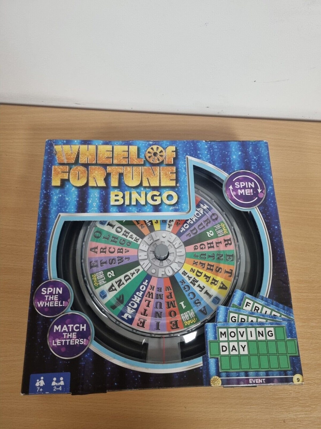 Wheel of Fortune Bingo Game by Mattel Games Spin the Wheel - Etsy Australia