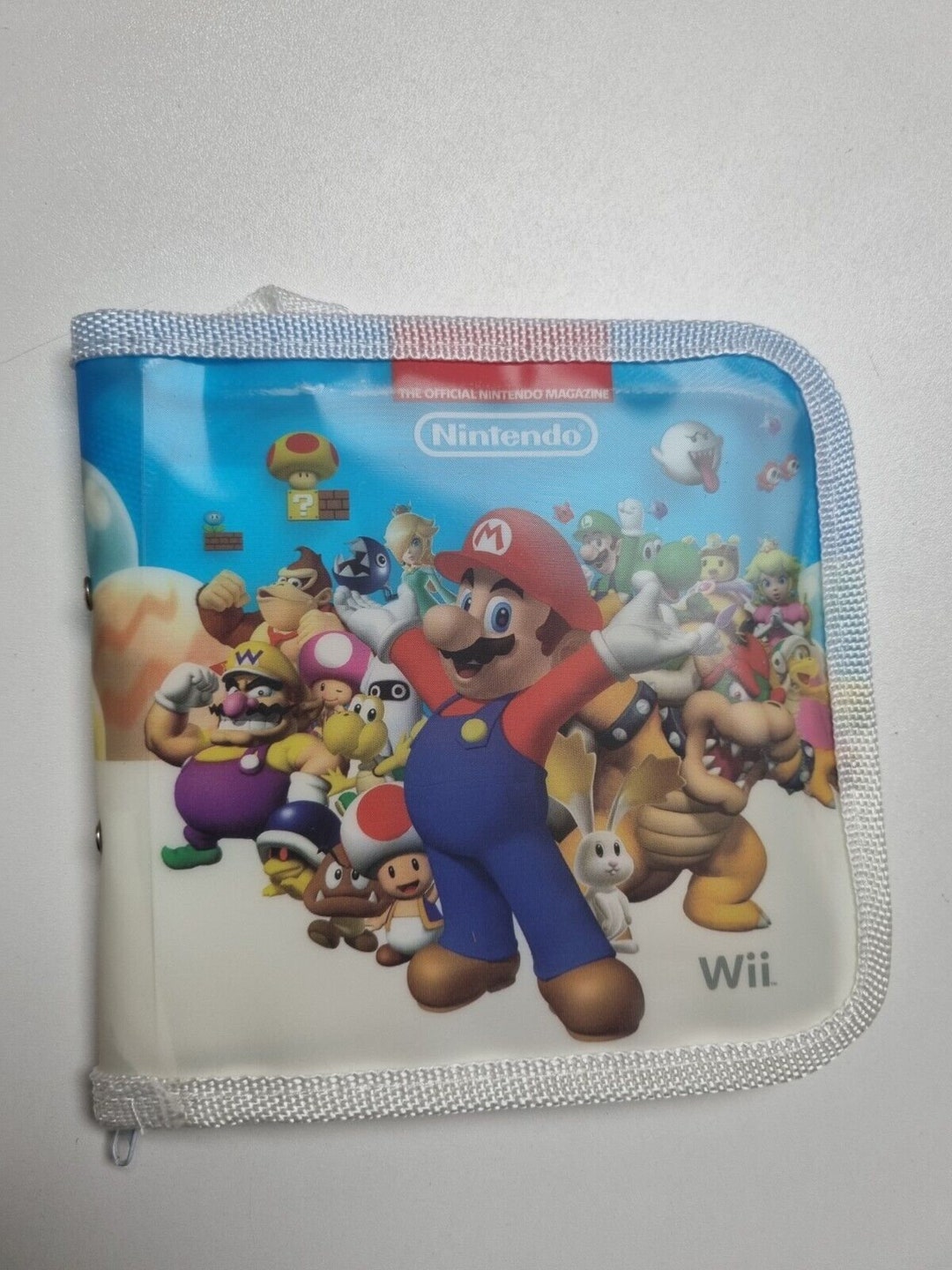 New Nintendo Wii Super Mario Disc Holder Case - Etsy