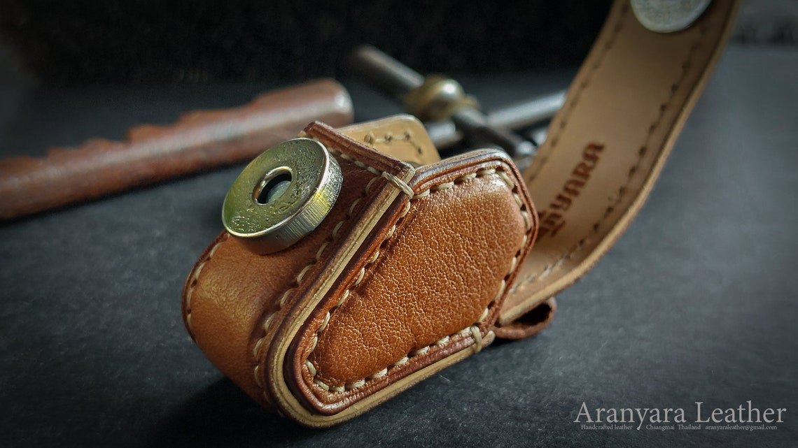 Handcrafted Loupe Leather Case - Etsy