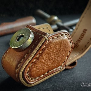 Handcrafted Loupe Leather Case - Etsy