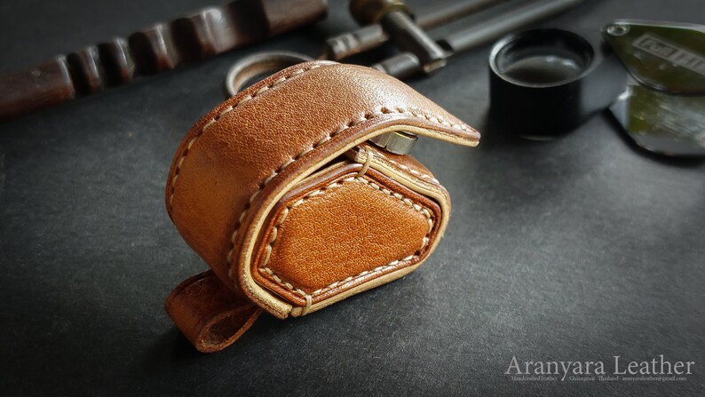 Handcrafted Loupe Leather Case - Etsy