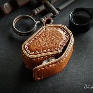 Handcrafted Loupe Leather Case - Etsy