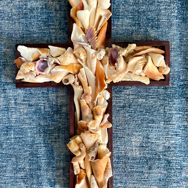 Shell Cross - Etsy