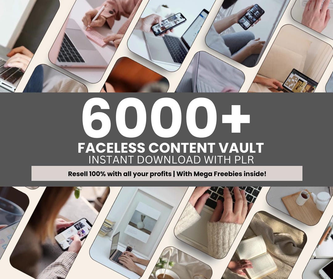 6000 Faceless Content Vault Royalty-free High-quality Photos and Videos ...