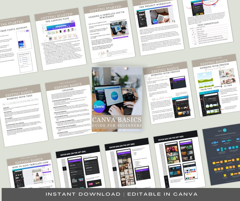 Canva 101: A Crash Course - How to Guide With Master Resell Rights and ...