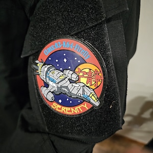Firefly Serenity Velcro Backed PVC Patch - Etsy
