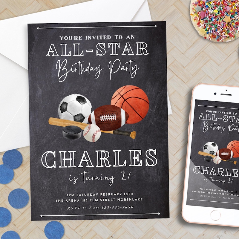 All Star Birthday - Etsy
