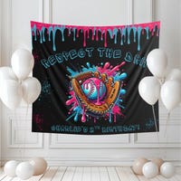 Baseball Drip Ice Cream Birthday Party Banner Boys Baseball Birthday ...