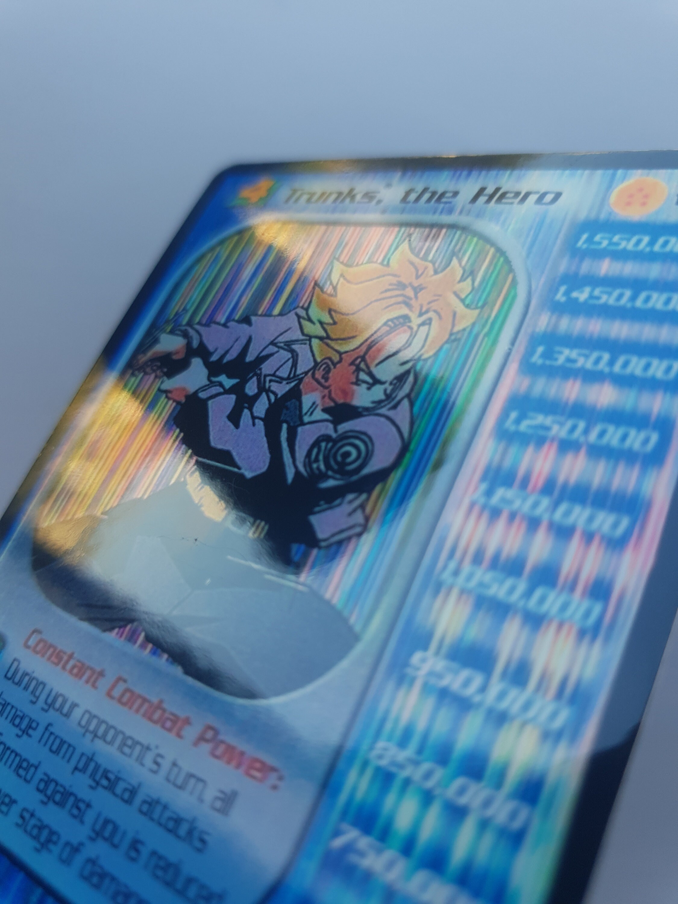 Trunks the Hero Proxy DBZ Holographic Card - Etsy